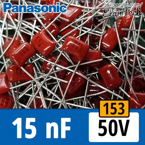 Jual 15nF / 153 50V Milar ECQ Capacitor 15n 15 nF Kapasitor ElanTech ...