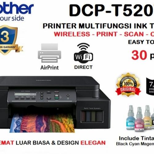 Jual BROTHER DCP-T520W Printer Ink Tank Colour AIO Brother T520 W ...