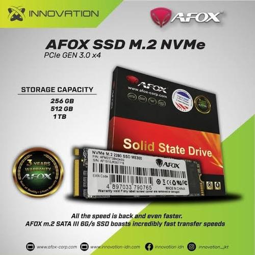 Jual SSD AFOX NVME 256GB / SSD AFOX NVME 512GB PCIE Gen 3 - 256GB ...