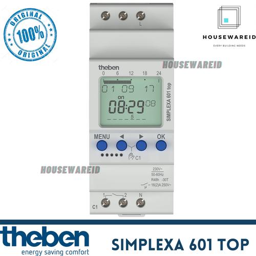 Promo Timer Digital Automatic Switch Panel Theben Simplexa 601 top ...