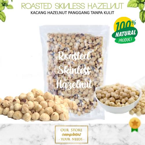 Jual ROASTED HAZELNUT SKINLESS ROAST HAZELNUT ORGANIC KACANG HAZELNUT 1 ...