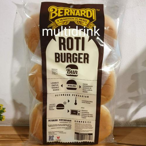 Jual Roti burger bernardi / Roti burger polos benardi / Roti burger ...