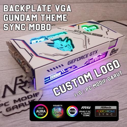 Jual Backplate Vga Gundam Theme - rgb rainbow - Kab. Garut - NGR PC ...
