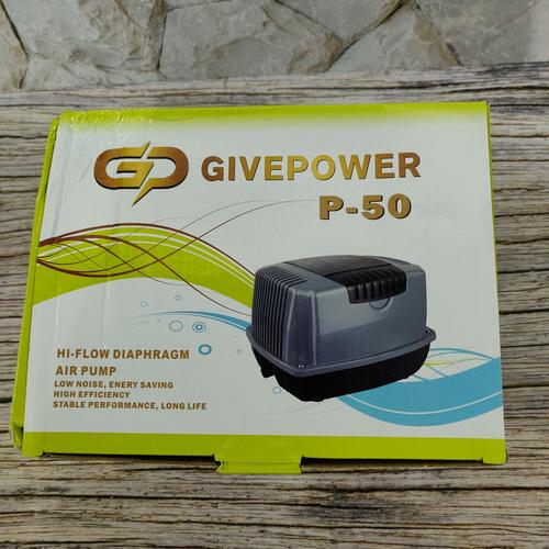 Jual Aerator Aquarium Pompa GIVEPOWER P50 Aerator/Blower Udara 8 Lubang ...