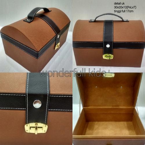 Jual Box treasure koper kulit exclusive satuan/kotak hadiah custom ...