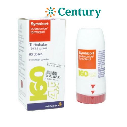 Jual SYMBICORT TURBUHALER 160MCG/4.5 60 DOSIS/INHALASI/OBAT ASMA ...