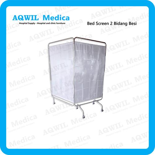 Jual Bed Screen 2 Bidang Besi Bedscreen Stainless Pasien Rumah Sakit ...