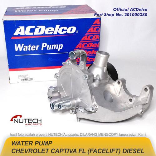 Jual WATERPUMP WATER PUMP CHEVROLET CAPTIVA DIESEL FL C140 2.0 AC DELCO ...