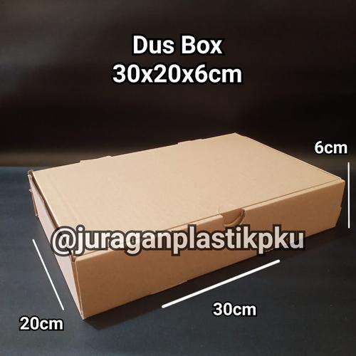 Jual Dus Box 30x20x6 cm Tebal | Kotak Kemasan Aksesoris Hampers Baju ...