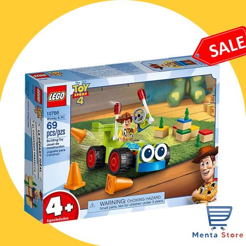 Jual LEGO Toy Story 4 Woody & RC Disney Pixar 10766 Movie Original ...