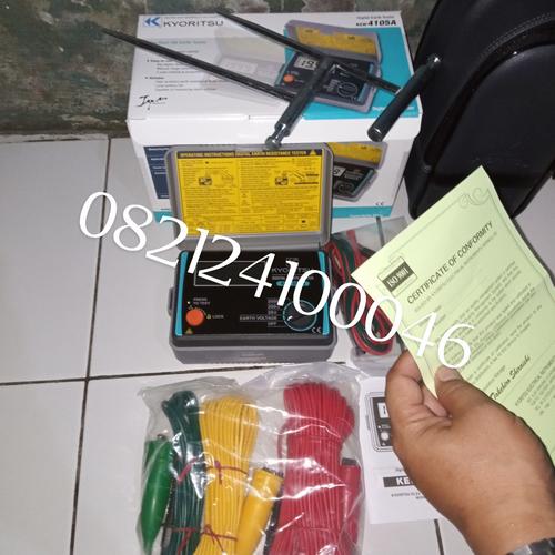 Promo KYORITSU 4105A DIGITAL EARTH TESTER GROUNDING TESTER ASLI 100% ...