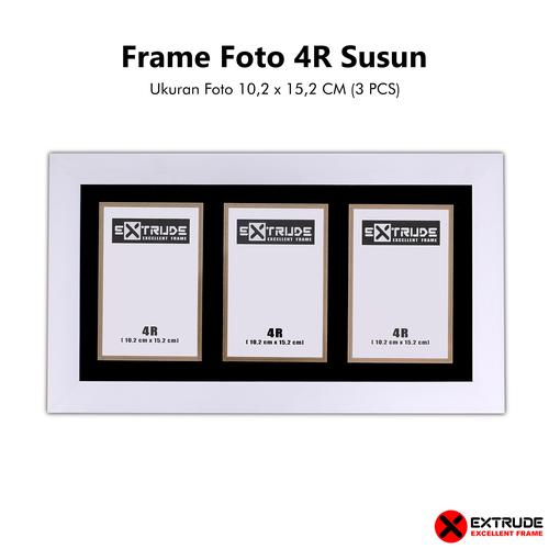 Jual Frame Foto / Bingkai Foto / Pigura Foto Susun 4R Tepi Minimalis ...