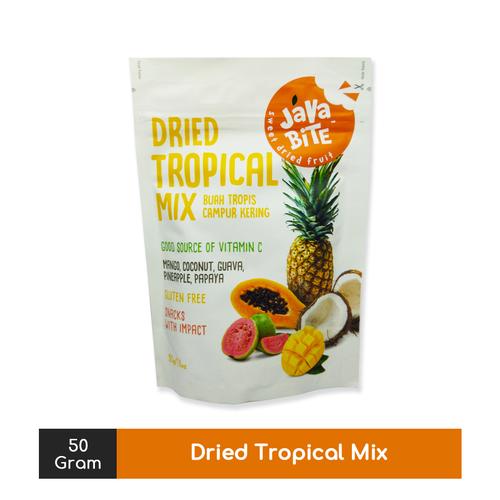Jual Dried Tropical Mix / Buah Tropis Campuran Kering Java Bite 50gram ...