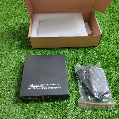 Jual HTB Media Converter 1FO 8LAN 1SC8E Modif POE - Non POE A - Kota ...