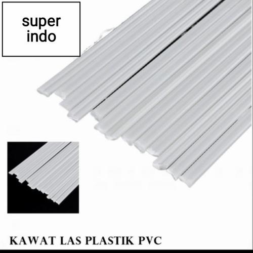 Jual KAWAT LAS PLASTIC PVC WELDING ROD PUTIH 1 METER - Jakarta Barat ...