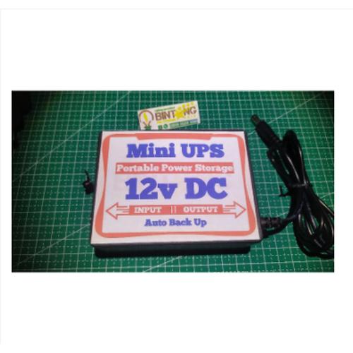 Jual Mini UPS portable power storage 12v 9v 5v DC - UPS 12v saja - Kab ...