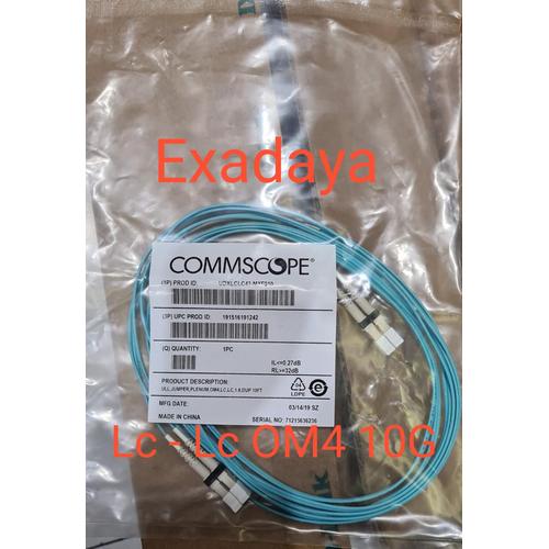 Jual Commscope FO Patch Cord LC - LC OM4 Multimode 10G 3m AMP UDXLCLC42 ...