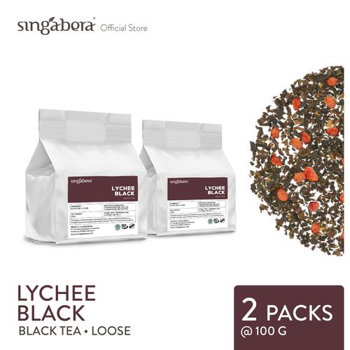 Jual Singabera Lychee black - Black Tea - 2 packs @ 100g (loose tea ...