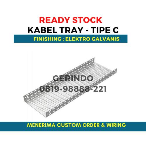 Jual Kabel Tray C 100x50x3000mm 1.2mm Elektro Galvanis - Jakarta Barat ...