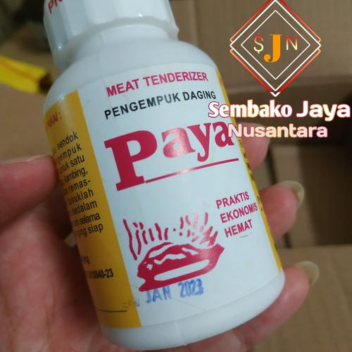 Jual Pengempuk Daging/Meat Tenderizer paya/PAYA bubuk penggemuk daging 70gr - Jakarta Selatan ...