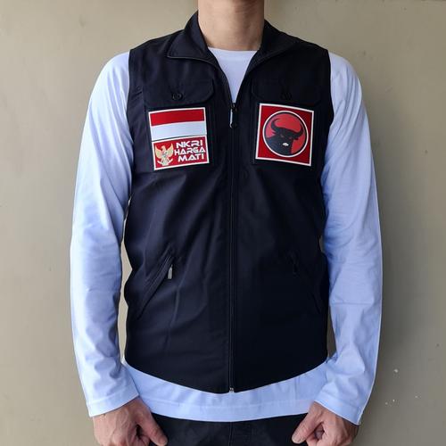 Jual Rompi Tactical PARTAI PDIP 1 Set Emblem Premium - Jakarta Selatan ...