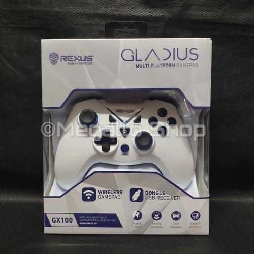 Jual Rexus Gamepad GX100 White - Garansi Resmi - Putih - Jakarta Utara ...