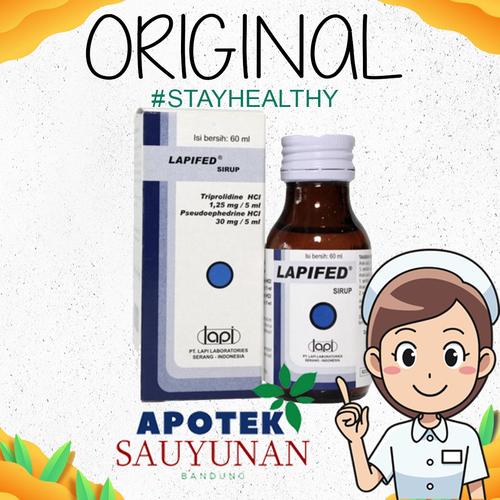 Jual Lapifed Syrup 60ml - Kota Bandung - Apotek Sauyunan | Tokopedia
