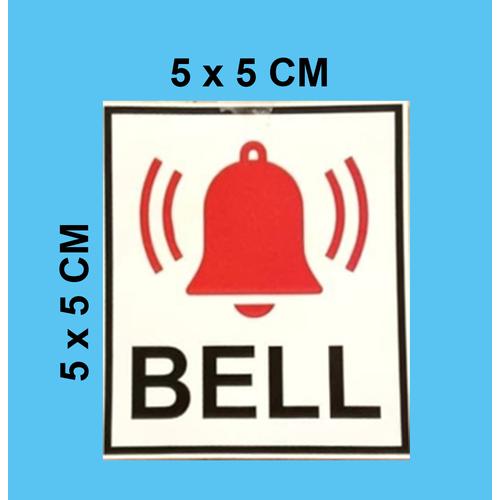 Jual SIGN STICKER BELL UK 5 X 5 CM & 10 X 10 CM STIKER BEL STIKER BEL ...
