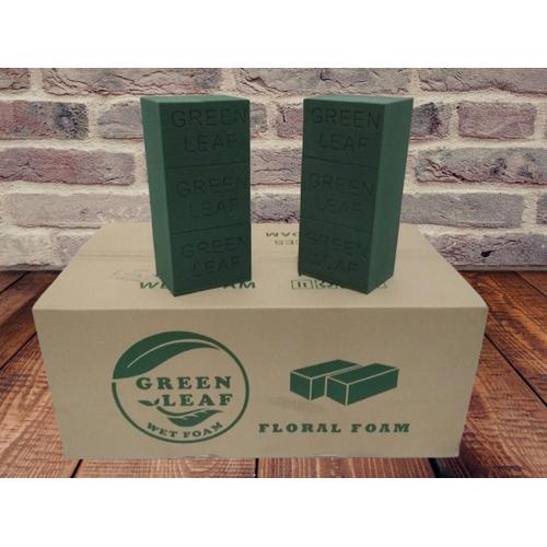 Jual Green Leaf/OASIS Floral/Foam/Busa Basah/Busa Bunga - karton - Kota ...