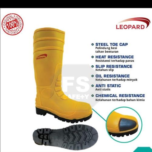Jual Sepatu Safety Boot Rubber - Kota Palembang - Ruang Safety | Tokopedia