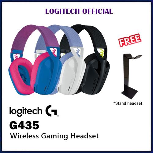 Promo LOGITECH G435 LightSpeed Wireless Gaming Headset G 435 - Blue ...