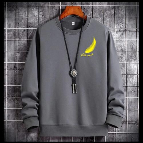 Jual Baju Sweater Pria Lengan Panjang Sweter Cowok Motif Gold Rush ...