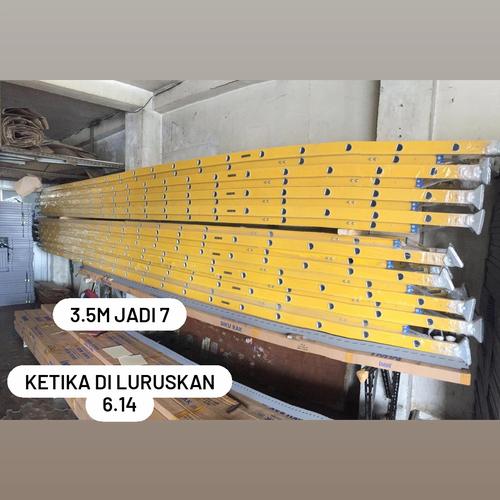 Jual Tangga extention fiber glass tangga pln ."TOYO" 3.5 m menJadi 7 m ...