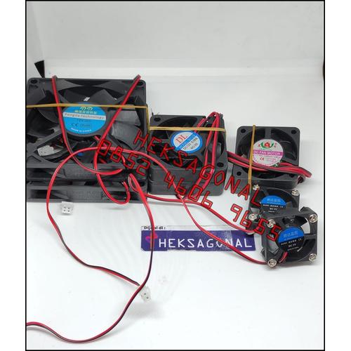 Jual Cooling Fan Kipas Mini 5v DC 3x3cm Brushless Orange Balikpapan ...