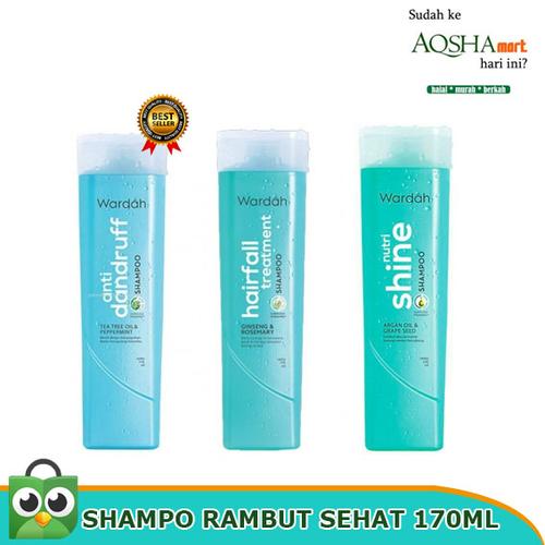 Jual WARDAH SHAMPOO ANTI DANDRUFF HAIR FALL NUTRI SHINE SAMPO ANTI ...