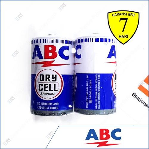 Jual Baterai ABC Besar isi 2 - D Size Dry Cell Battery - Kota Semarang ...