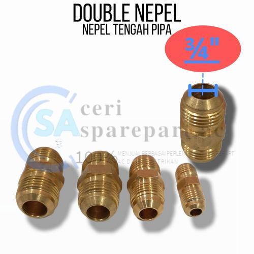 Jual Double nepel tengah 3/4 dobel nepel 3/4" inch - Jakarta Pusat - VIP AC Electrik | Tokopedia