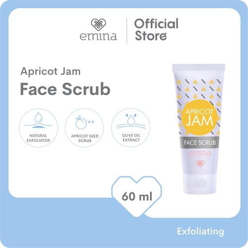 Promo Emina Apricot Jam Face Scrub 60 mL - Scrub Eksfoliasi Wajah ...
