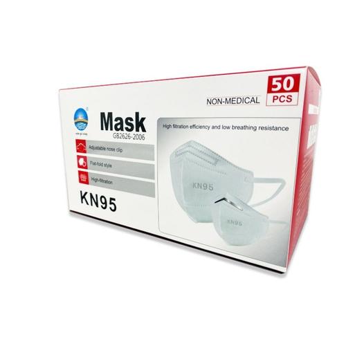 Promo Masker KN95 1 Box isi 50Pcs Masker Earloop RP - KN95 Putih 50 ...