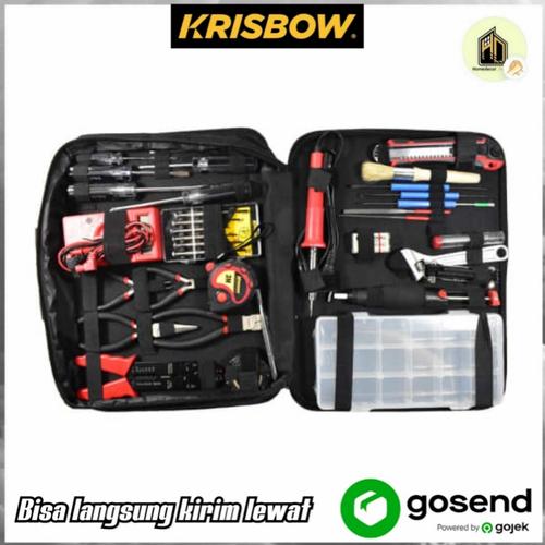 Promo Krisbow Set 40 Pcs Perkakas Elektronik / set tool elektronic ...