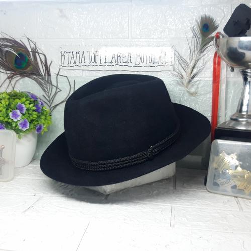 Jual topi laken original topi laken fedora tompi tompy trilby panama ...