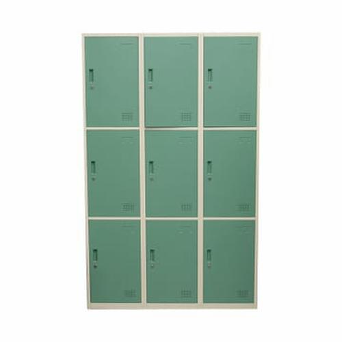Jual Krisbow Loker 9 Pintu - Turquoise LOCKER 9 DOORS MULTI COLUMN ...