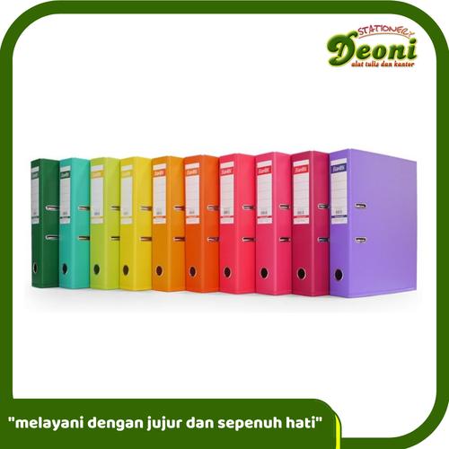 Jual BANTEX 1465V Lever Arch File Ordner Folio 7cm Plastic Banyak Warna ...
