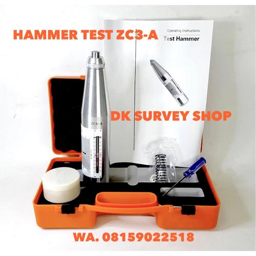 Jual Concrete Hammer Test tipe ZC3-A Alat Uji Beton tipe ZC3A / ZC3 A ...