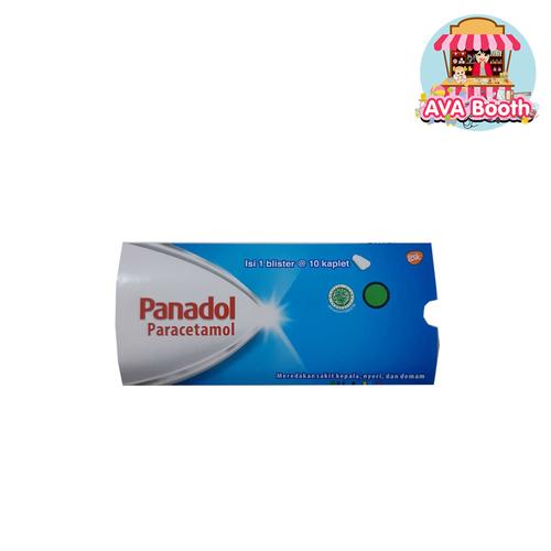 Jual PANADOL BIRU 500MG STRIP ISI 10 TABLET / PANADOL PARACETAMOL - Kab ...