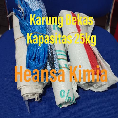Jual Karung Bekas 25kg Kuat Untuk Isi Sampah, Puing , Pasir, Lumpur Dll ...