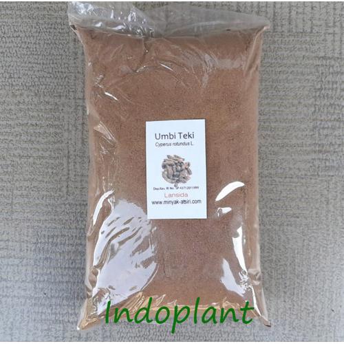 Jual Bubuk Umbi Teki 250 g Serbuk Suket Teki Akar Rumput Cyperus ...