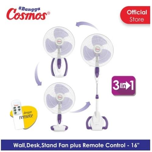 Jual Cosmos SO 88 R Kipas Angin Remote standing wall 16 inch 3in1 ...