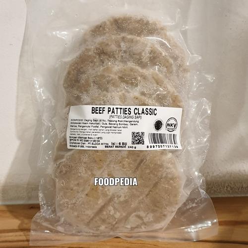 Jual Beef patties bernardi / daging burger bernardi halal / beef patty ...