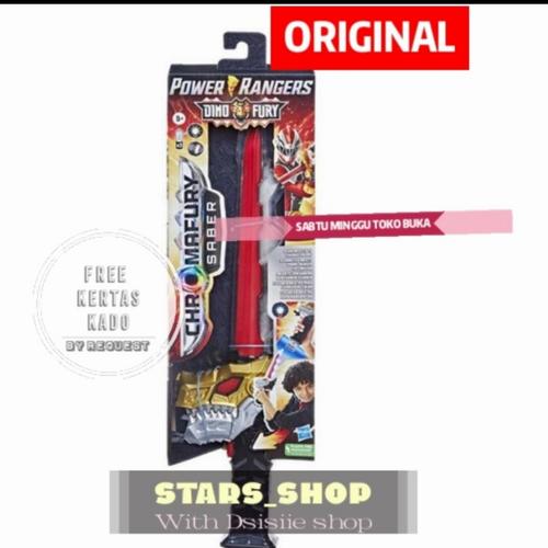 Jual Power Rangers Dino Fury Chromafury Saber Original - Pedang Ranger ...